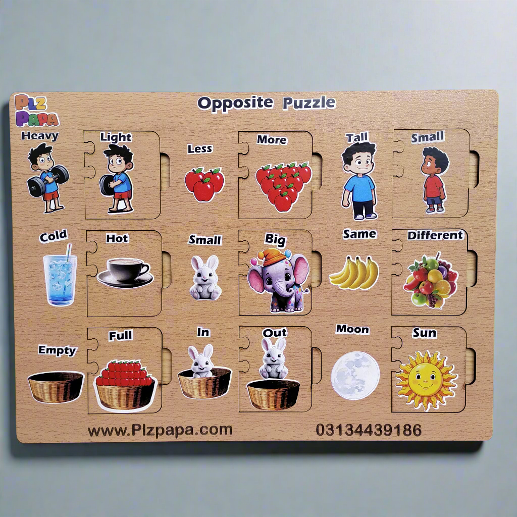 Opposites Puzzle [MF-116]| PlzPaPa – Plzpapa