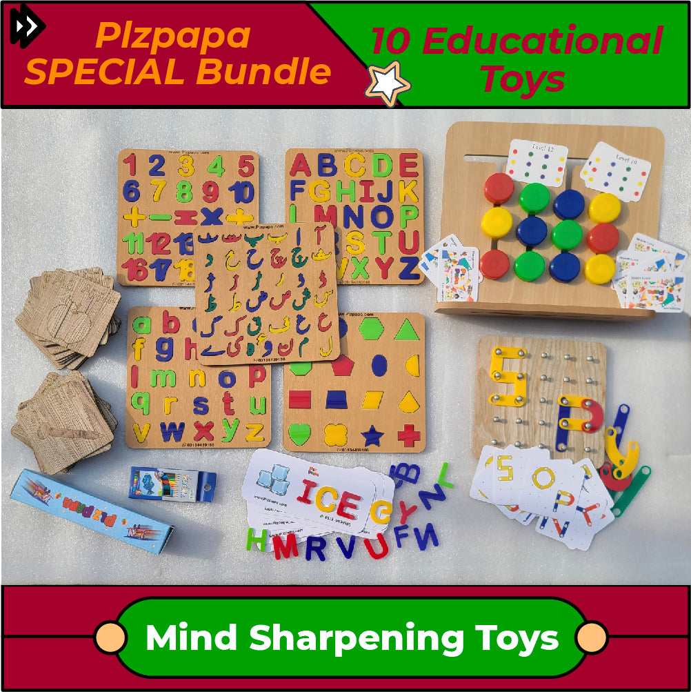 Plzpapa Special Bundle 10 Educational Toys| PlzPaPa