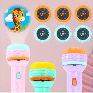 Kids Fun Projector Torch Cartoon Animal Fruit Educational [577 ...
