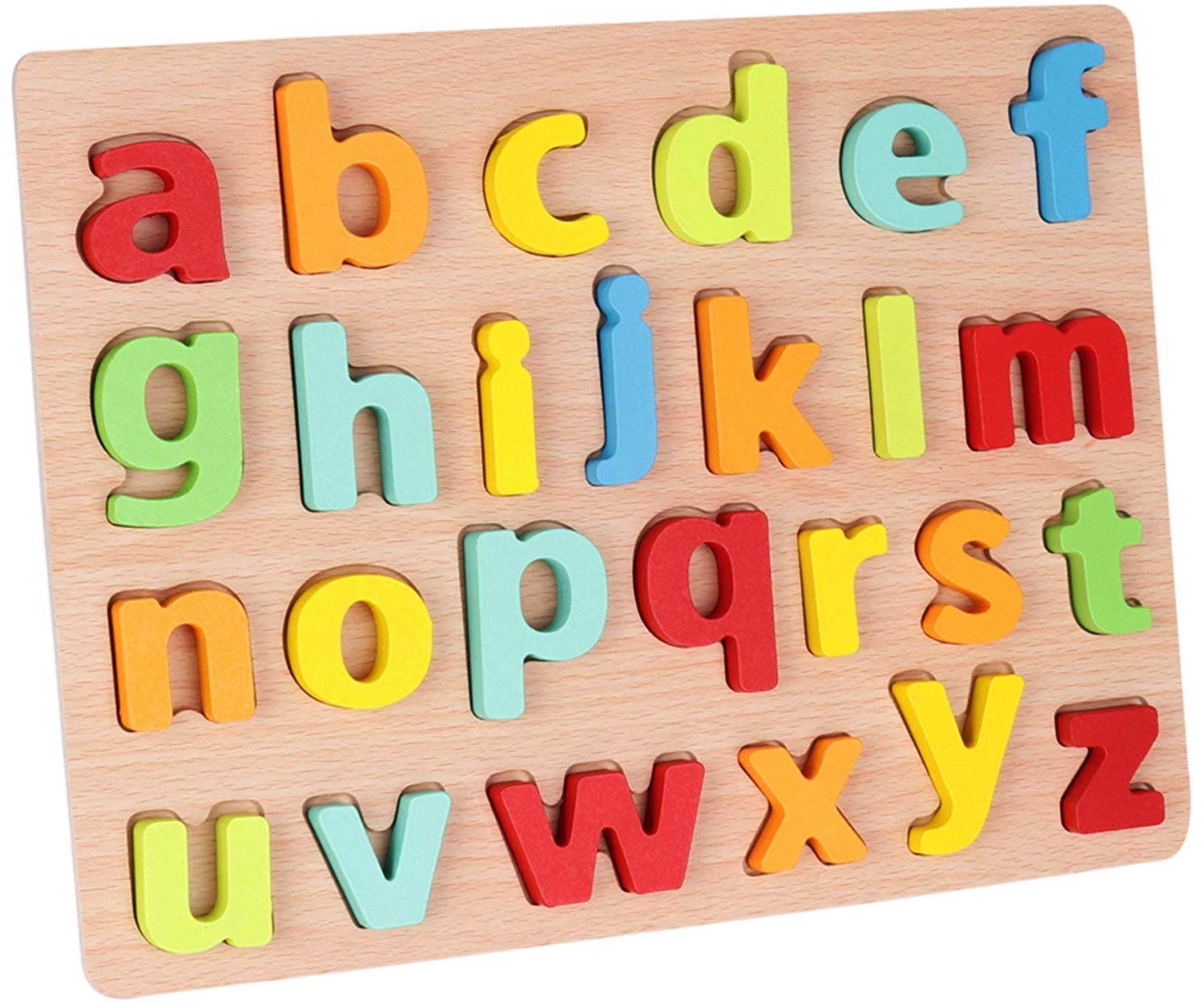Montessori Small Alphabet Wooden Puzzle Board [wd-915]| PlzPaPa – Plzpapa
