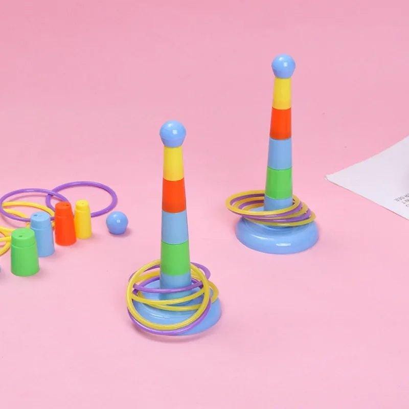 Kids Ring Tower Ring Stacking Activity Game Set For Kids [KT-1015 ...